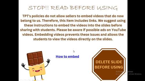 Virtual Field Trip - World of Chocolate | PPTX by Charley Layne Creation