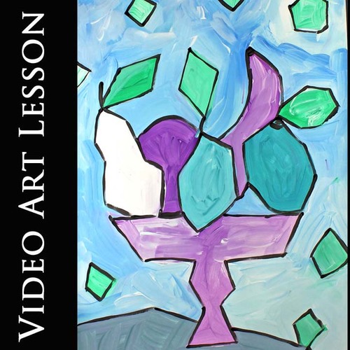 Draw & Paint a Bowl of Fruit Art Project | Pablo Picasso Hispanic ...