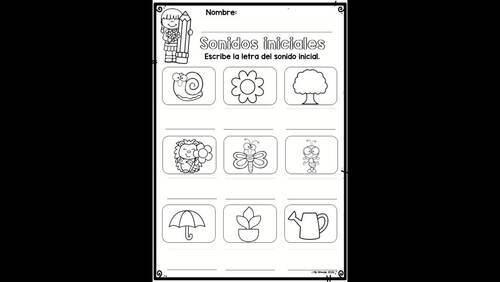 Hojas de trabajo lectura y matemáticas primavera | Spring Worksheets in ...