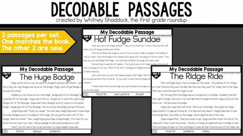 DGE Trigraph and GE 2nd Grade Decodable Readers, Books and Decodable ...