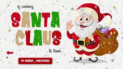 SANTA CLAUS IS COMING TO TOWN (Christmas Power Point Game) by Brainy ...