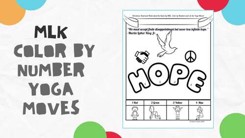 Martin Luther King Jr. coloring pages, mindfulness, social emotional ...