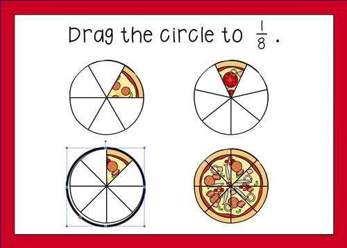Pizza Fractions Printable & Digital Math Task Cards by 3rd Grade Engaged
