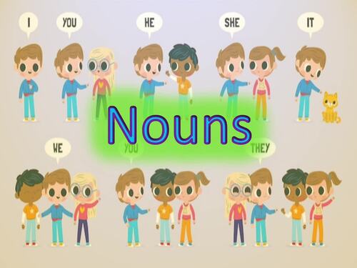 Nouns- ESL PowerPoint for young learners by Teacher Siska | TPT
