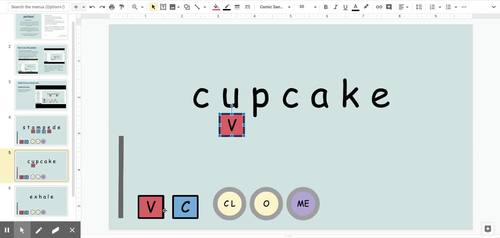 Orton-Gillingham Syllable Division BUNDLE - Distance Learning, Google ...