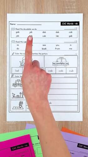 Decodable Sentences and Look Alike Words BUNDLE Editable Science of Reading