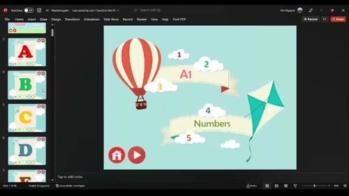 98 Page PowerPoint Starter Kid English A1 Vocabulary, Activities and ...