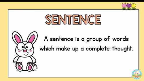 Easter/Spring-themed | Sentence-Level BUNDLE worksheets, activities