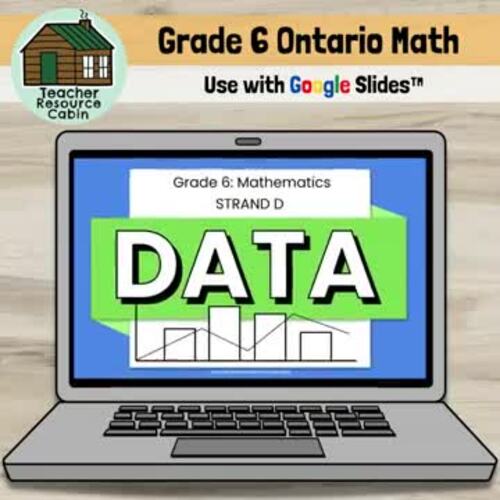 Grade 6 Ontario MATH: Google Slides™ Bundle by Teacher Resource Cabin