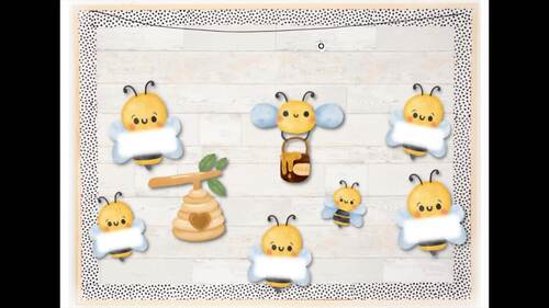 Back to School Bulletin Board & Classroom Decor + Open House Kit BEE Themed