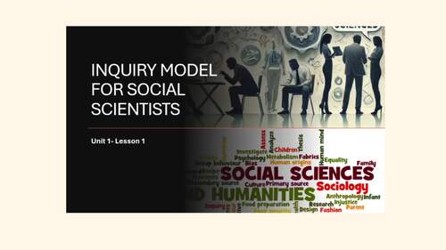 HSB4U - Inquiry Model - Lesson by Saman Resources | TPT