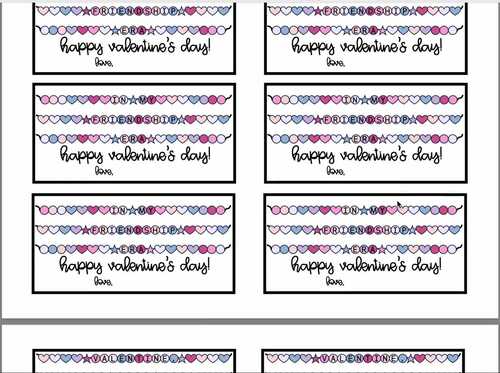 Swiftie Friendship Bracelets Valentines Classroom Valentine's Day Era Cards