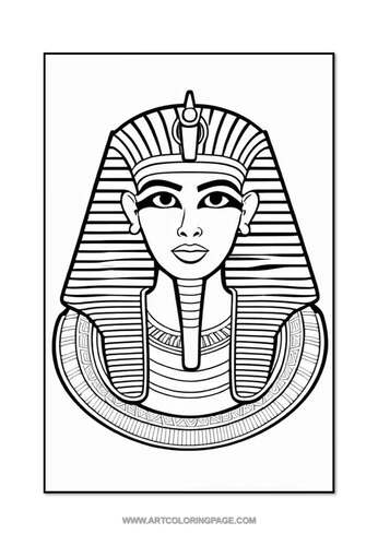 Explore History with Printable Ancient Egypt Coloring Vol 3 | TPT