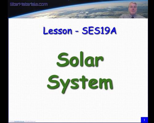 Complete STAR* Video Lesson on THE SOLAR SYSTEM for Distance Learning DINB