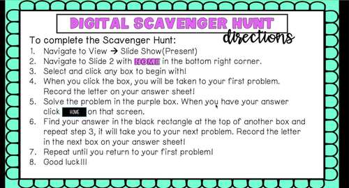 Surface Area Volume Digital Scavenger Hunt by The Sassy Math Teacher