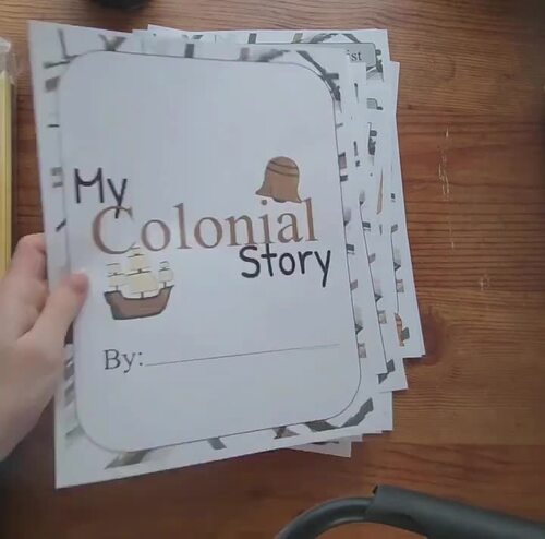 Fiction Writing | My Colonial Historical Fiction Story Student Packet ...