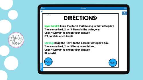 CATEGORIES | BOOM Cards™️ Speech Therapy Distance Learning by Ashley Rossi