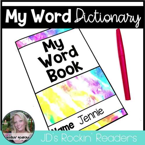 Sight Word Dictionary by JD's Rockin' Readers | Teachers Pay Teachers
