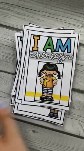 Positive Self Affirmation Posters (Mini and Regular) / Social Emotional ...