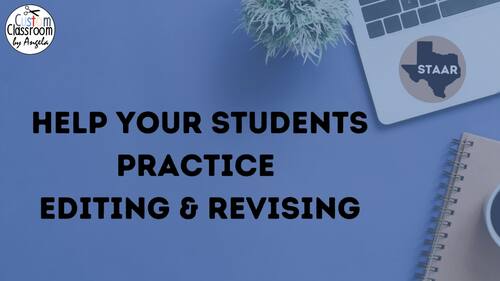 Editing & Revising Bundle | STAAR Test Prep | PDF & Digital | TPT