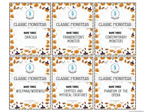 100 Classroom Game Halloween Theme 5 Second Game | Ice Breaker | Brain ...