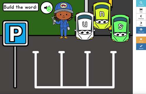 Digital CVC Word Boom Cards- 6 Decks! by Down in Kinderville | TPT