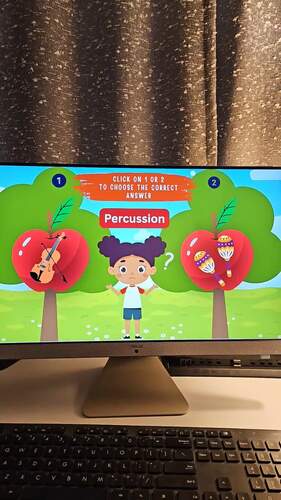 Instrument Family Game | Interactive Elementary Music "Apple Tree"