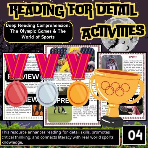 Deep Reading Comprehension: The Olympic Games & The World of Sports