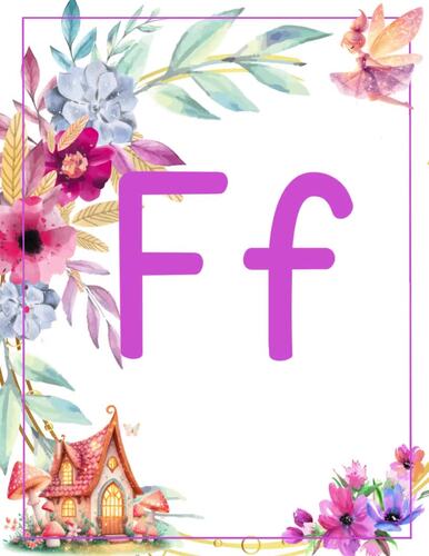 Enchanted Forest/Fairytale Alphabet Posters by Whimsy in Wonderland