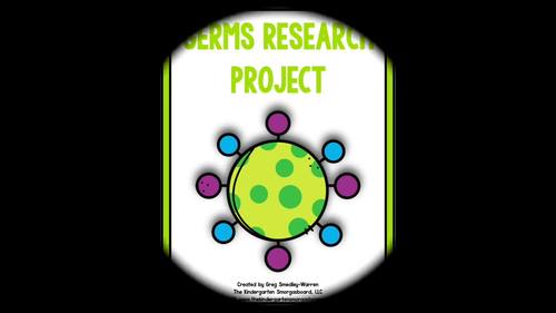 Germs Research Project by Kindergarten Smorgasboard | TPT