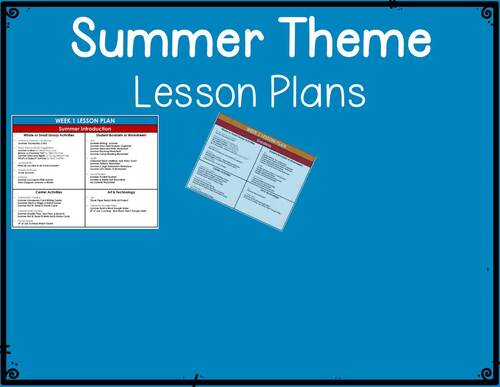 First Grade Summer Cross-Curricular Unit With Assessments & Worksheets