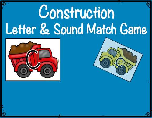 Construction Themed Literacy Centers by The Teaching Scene by Maureen