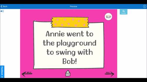 Short Stories: One Sentence Stories (Level 1G) Boom Cards™ by Mau SLP
