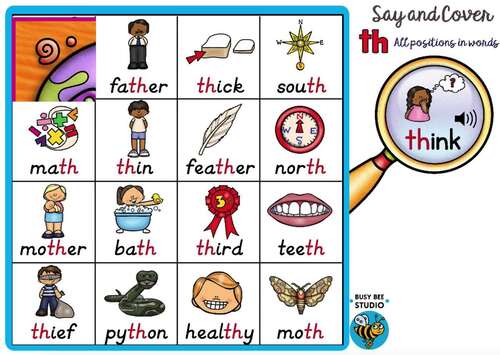 TH Articulation Games Boom Cards Bundle by Busy Bee Studio | TPT