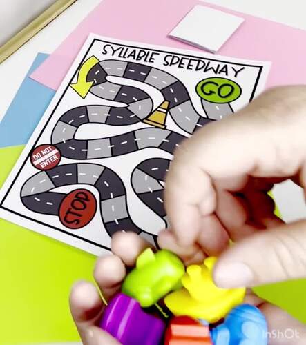 Transportation Game- Syllables, Preschool, Kindergarten, Activity ...