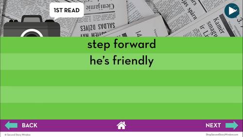 Reading Fluency in a Flash 4th Grade February • Digital Fluency Mini ...