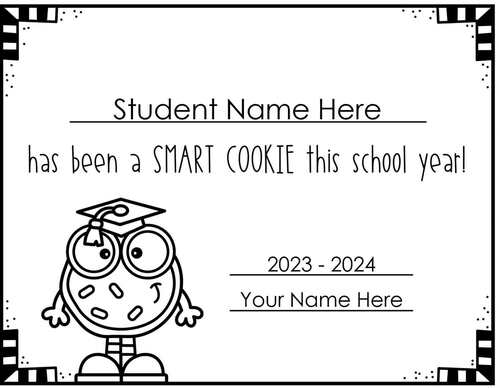 End-of-School Year Certificates Pre-K through Grade 8 Included | TPT