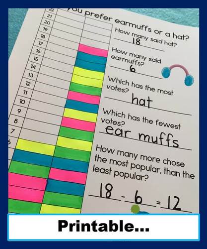 Winter Making & Interpreting Picto graph Picture Graphs & Bar Graphs ...
