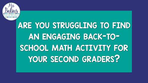Place Value Practice in Second Grade Math Using Number of the Day Back ...