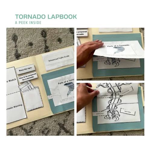 Tornado Lap Book by Grace Upon Grace | TPT