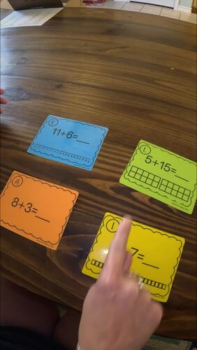 Elementary Classroom Addition and Subtraction task Differentiated ...