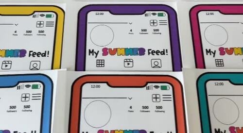 Back to School Writing Craftivity by Allie Lewis- Teaching on the Move