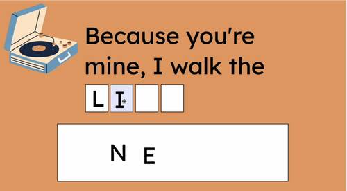 Complete the 1950s Song Lyrics - Aphasia Game - Dementia - Adult Speech ...