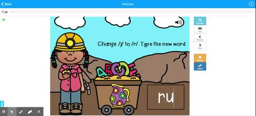 Phoneme Substitution & Deletion | Boom Cards | Set 2 | Distance Learning