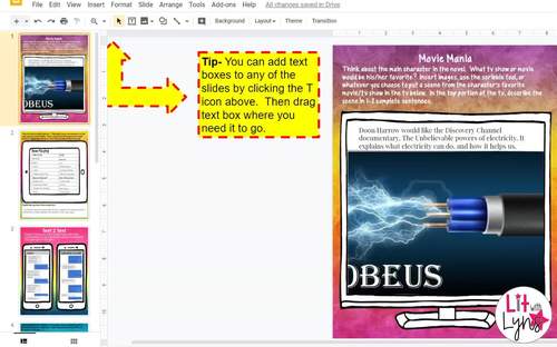 Digital & Printable Reading Activities for ANY Novel | DISTANCE LEARNING