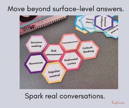 Decision-Making for Teens | Hexagonal Thinking Activity | SEL &Critical Thinking