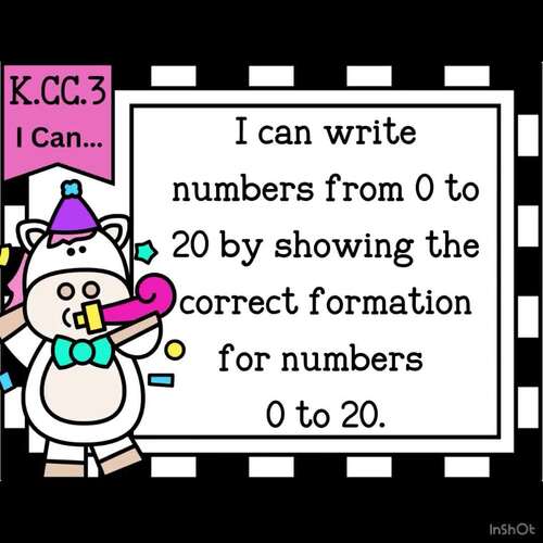 Kindergarten Math Mats | Handwriting Practice Tracing Numbers 0-20