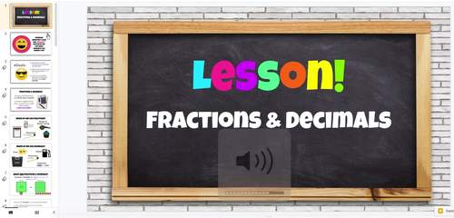 Converting Fractions and Decimals - Lesson | Workbook | Quiz! by ...
