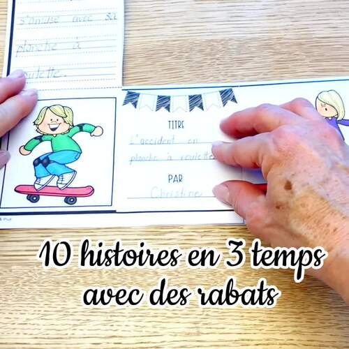 French Writing Sequencing Stories | Écriture - Histoires séquentielles