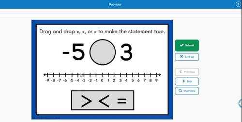 Comparing Positive and Negative Integers Task Cards by Don't Worry ...